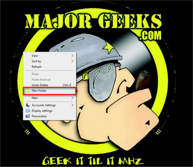 Download Add Or Remove New Folder Context Menu In Windows 10 Majorgeeks