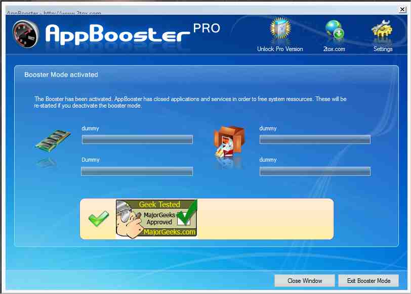 Download AppBooster - MajorGeeks