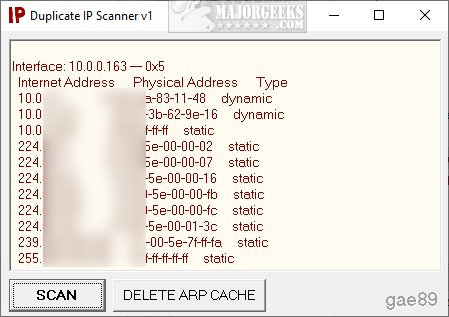 Download Duplicate IP Scanner - MajorGeeks