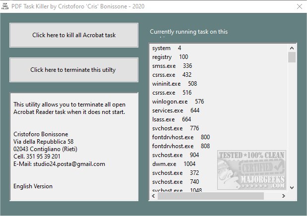 Download PDF Task Killer - MajorGeeks