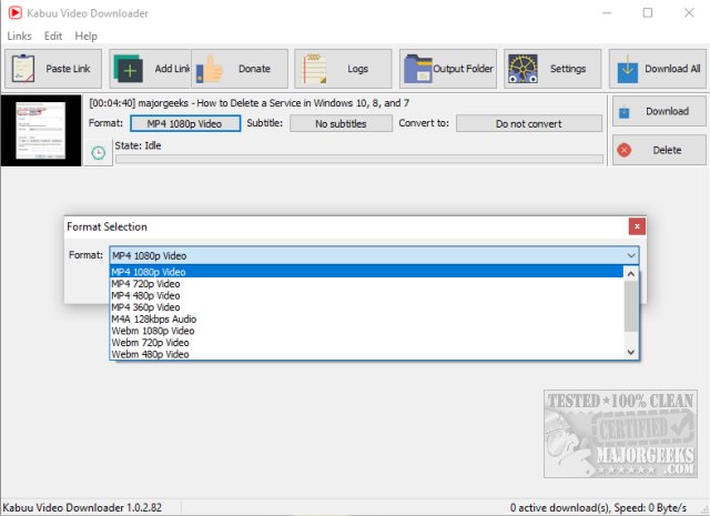 Download Kabuu Video Downloader - MajorGeeks