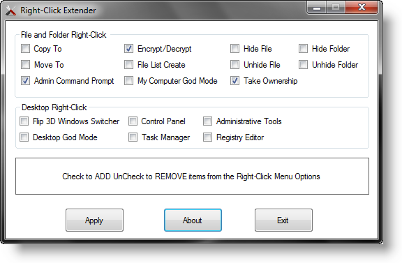 Download Right Click Context Menu Extender - MajorGeeks
