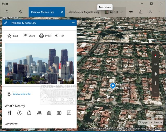 Download Windows Maps - MajorGeeks