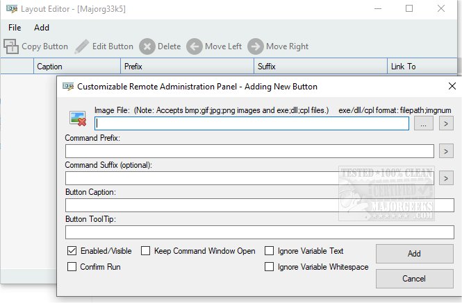 Download Customizable Remote Administration Panel - MajorGeeks