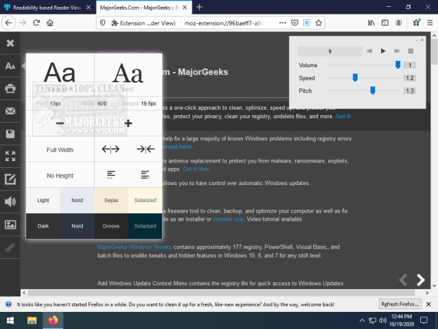 Download Reader View for Chrome, Firefox, Edge, and Opera - MajorGeeks