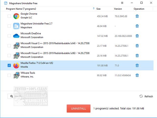 Download Magoshare Uninstaller - MajorGeeks