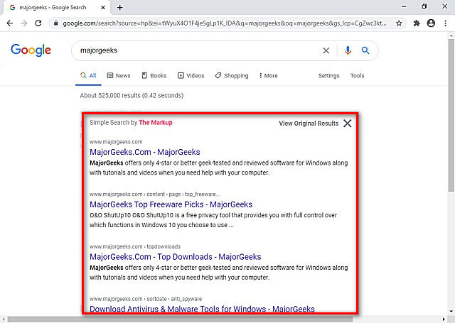 Download Simple Search for Chrome and Firefox - MajorGeeks