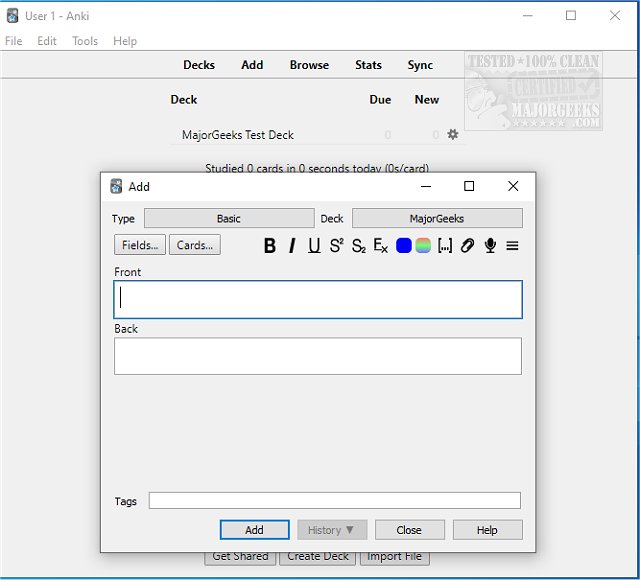 Download Anki - MajorGeeks