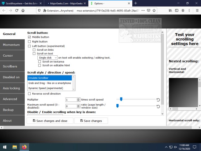 Download ScrollAnywhere - MajorGeeks