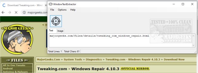 Download WindowTextExtractor - MajorGeeks