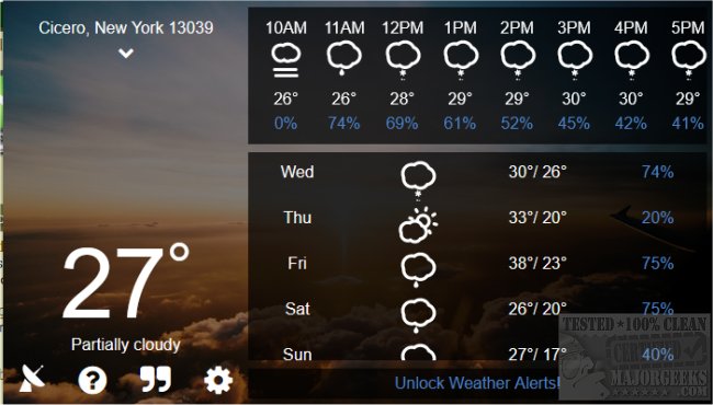 Download Weather Extension for Chrome, Firefox, Edge, and Opera ...