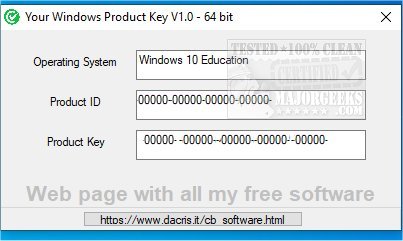 Download WinKey - MajorGeeks