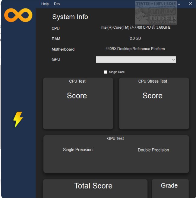 Download InfinityBench - MajorGeeks