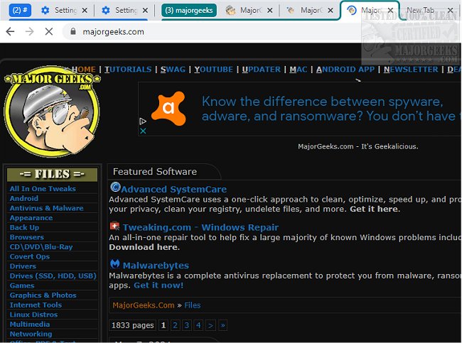 Download Mark tab manager for Chrome - MajorGeeks