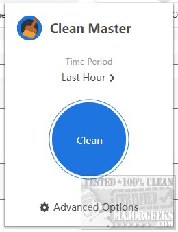 Download Clean Master For Google Chrome - MajorGeeks