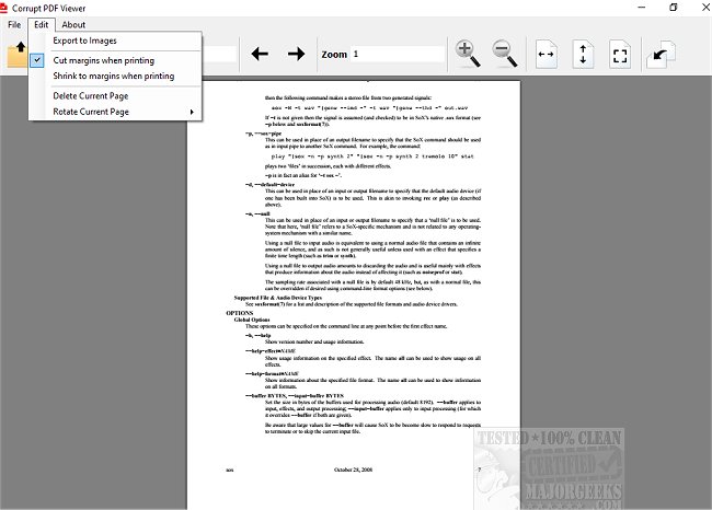 Download Corrupt PDF Viewer - MajorGeeks