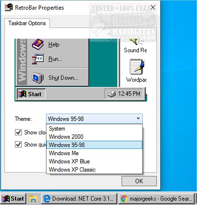 Download RetroBar - MajorGeeks