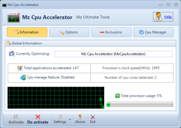 Download Mz CPU Accelerator - MajorGeeks