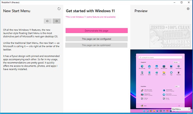 Download ThisIsWin11 1.5.0 - MajorGeeks