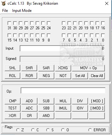 Download cCalc - MajorGeeks