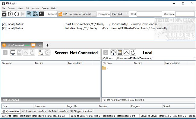 Download FTP Rush - MajorGeeks