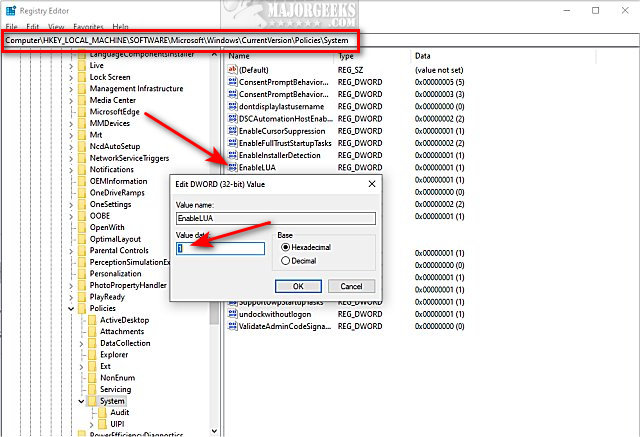 Download Disable User Account Control (UAC) in Windows 10 & 11 - MajorGeeks