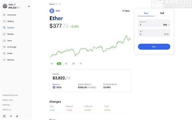 Download Zerion: DeFi Wallet & Cryptocurrency Portfolio - MajorGeeks