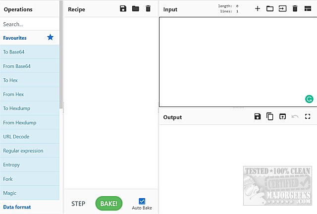 Download CyberChef - MajorGeeks