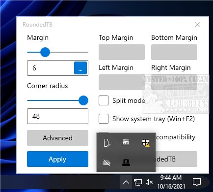 Download RoundedTB - MajorGeeks