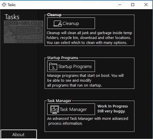 Download Tasks - MajorGeeks