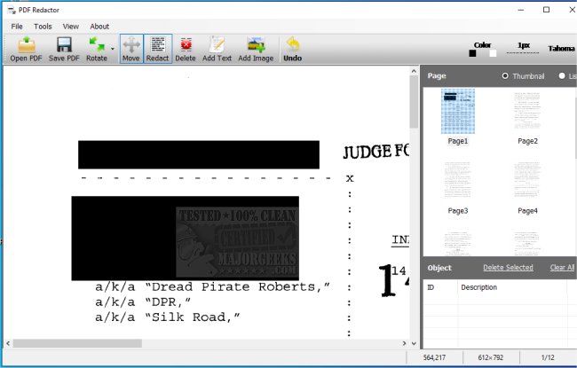 Download PDF Redactor - MajorGeeks