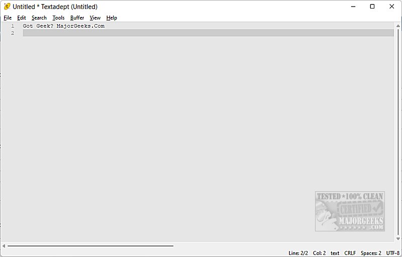 Download Textadept - MajorGeeks
