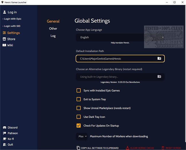 Download Heroic Games Launcher - MajorGeeks