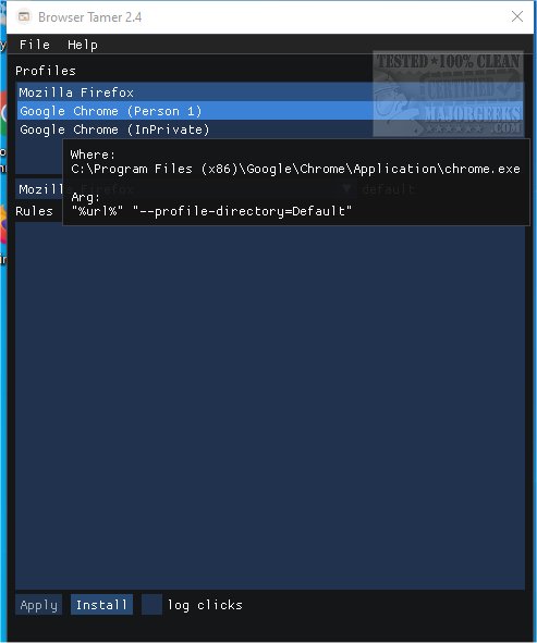 Download Browser Tamer - MajorGeeks