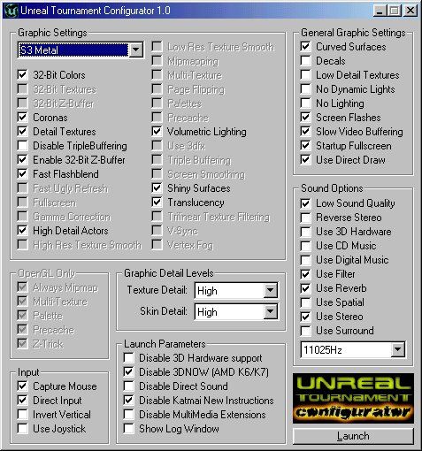 Download Unreal Tournament Configurator - MajorGeeks