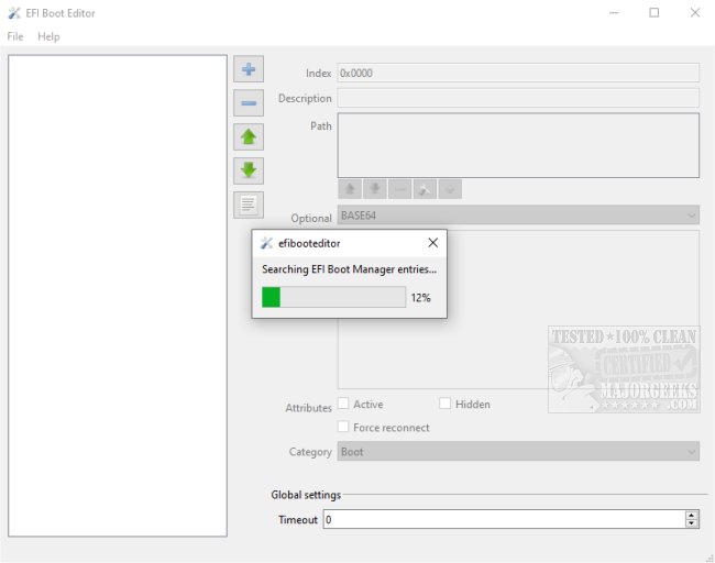 Download EFI Boot Editor - MajorGeeks