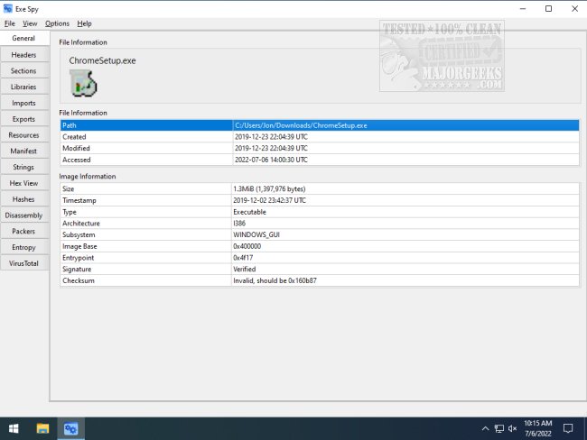 Download Exe-Spy - MajorGeeks