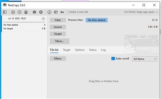 Download TeraCopy - MajorGeeks