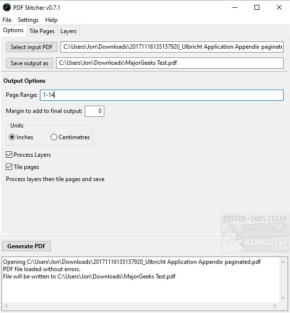 Download PDFStitcher - MajorGeeks