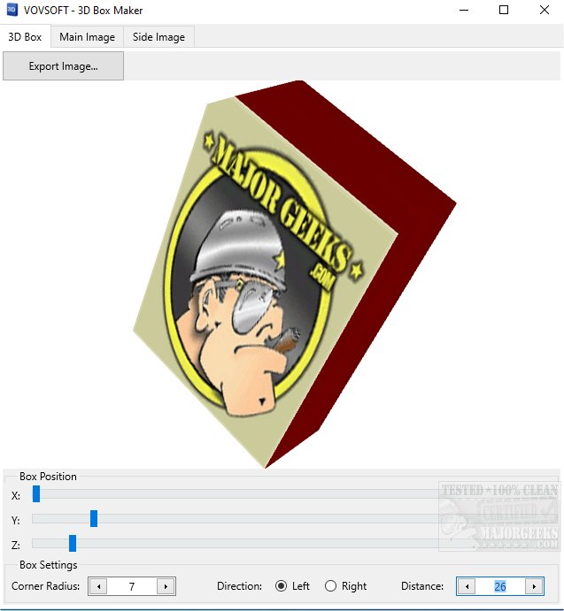 Download VOVSOFT 3D Box Maker - MajorGeeks