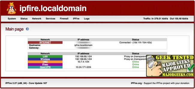 Download IPFire - MajorGeeks