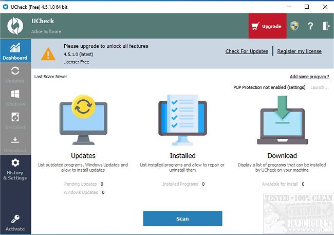 Download UCheck - MajorGeeks
