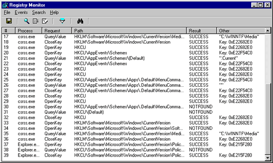 Download RegMon for NT,2000,XP - MajorGeeks