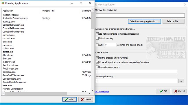 Download Restart on Crash - MajorGeeks