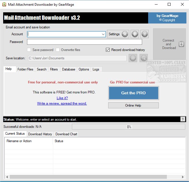 Download Mail Attachment Downloader - MajorGeeks