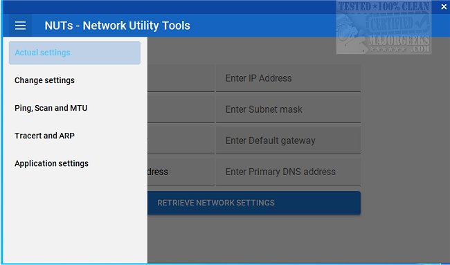 Download NUTs - Network Utility Tools - MajorGeeks