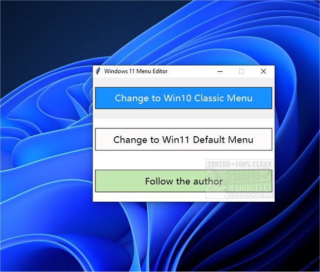 Download Windows Menu Editor - MajorGeeks