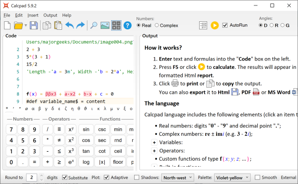 Download CalcPad - MajorGeeks