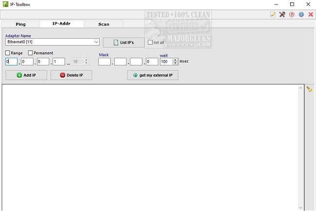 Download IP-Tools - MajorGeeks