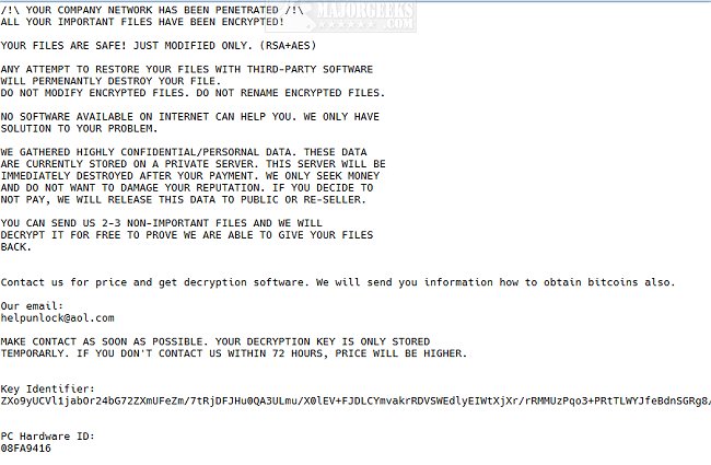 Download Avast Decryption Tool for Prometheus - MajorGeeks